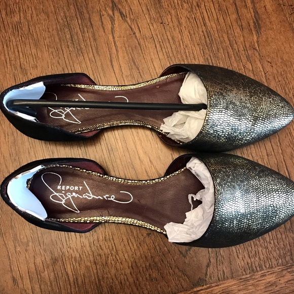 Report Signature | Shoes | New Report Signature Sophie Leather Flats ...